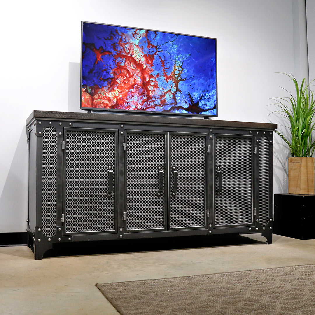 Industrial style credenza store