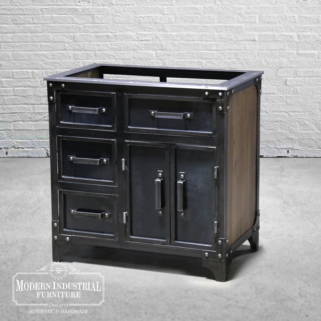 Modern Industrial Bathroom Vanity - Anvil – Modern Industrial Furniture